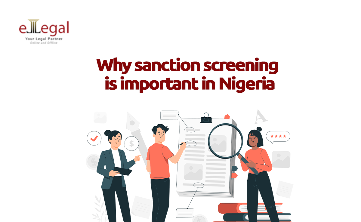 Why Sanction Screening is Importants in Nigeria - eLegal Consultants